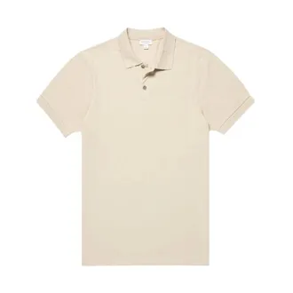 Sunspel Homme, Tops, Beige, Taille: S Polo Chemises