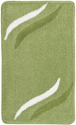 Kleine Wolke Badteppich Florenz, Kiwigr&uuml;n, 70 x 120 cm