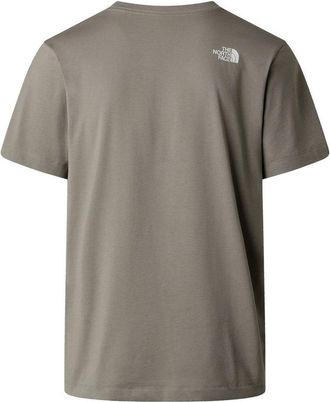 The North Face T-Shirt Evolution Half Dome Regular Tee mit geripptem Rundhalsausschnitt