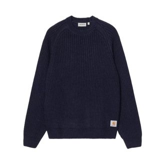 Carhartt Work in Progress Firth Sweater - - Knitwear - Herren - Blau - M