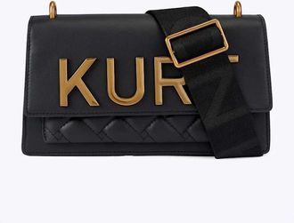 Kurt Geiger Femme, Sacs, Noir, Taille: ONE Size Shoreditch East West Kurt