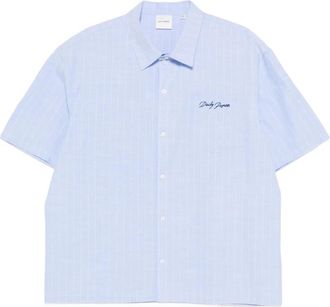 Daily Paper Clothing Homme, Chemises, Bleu, Taille: L Chemise &agrave; Manches Courtes Ray&eacute;e