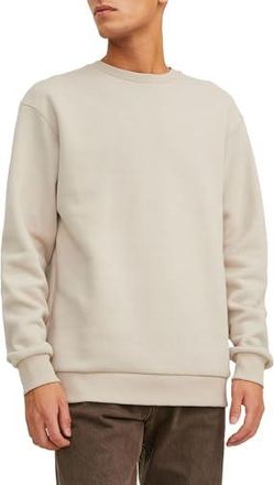 Jack & Jones Jjebradley Sweat Crew Noos Homme Sweater, Beige Clair, XXL