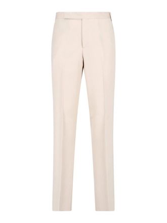 Lardini Pantalon Couturier - Blanc
