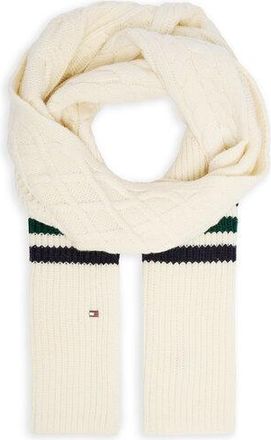 Tommy Hilfiger Schal AM0AM12831 &Eacute;cru
