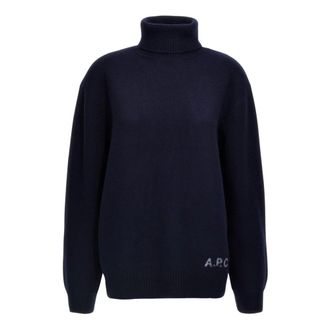 A.P.C. Walter Rollkragenpullover - - Knitwear - Damen - Blau - XS