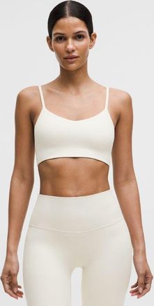 lululemon Bend This Cami Spaghetti-Strap Bra Light Support, A-C Cups pour Femmes - Taille XXS/XS