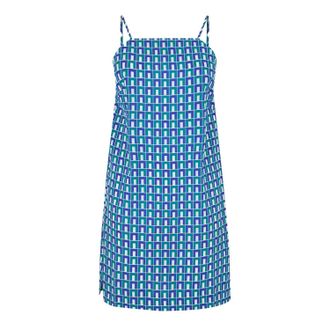 Lacoste Unterkleid-Stil f&uuml;r Damen, Spaghetti-Tr&auml;ger (Blau)