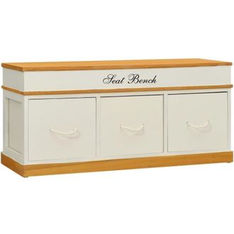 vidaXL Sitzbank mit Stauraum Schuhschrank Flurbank - Vidaxl