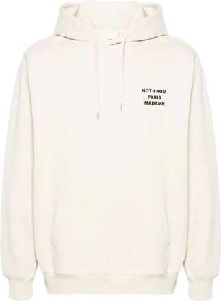 Drôle de Monsieur Homme, Sweatshirts et sweats à capuche, Beige, Taille: 2XL Cotton Sweat à capuche