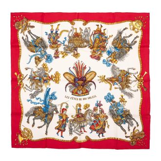 Herm&egrave;s T&uuml;cher & Schals - Scarf - Gr. unisize - in Rot - f&uuml;r Damen