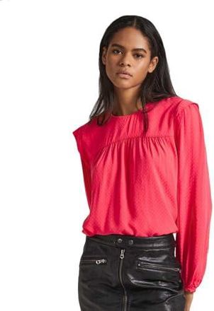 Pepe Jeans London Berenice T-Shirt pour Femme, Rouge (Crispy Red), S