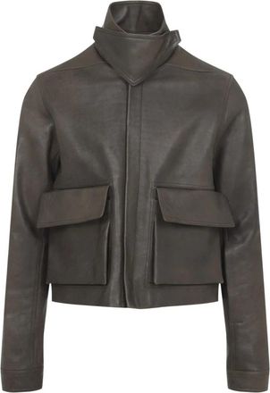 Rick Owens Tower Alice Jacket - - Jackets - Herren - Braun - L