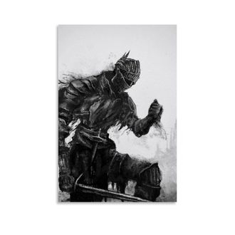 Generic Dark Game Souls Fanart, Kunst-Poster, Leinwand, Wandkunstdrucke, Geschenke, Foto, Bild, Gem&auml;lde, Raumdekoration, Heimdekoration12x18inch(30x45cm)