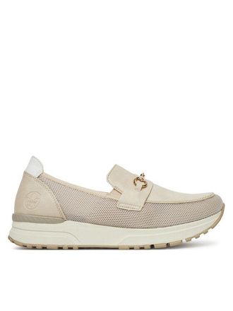 Rieker Halbschuhe N7455-60 Beige