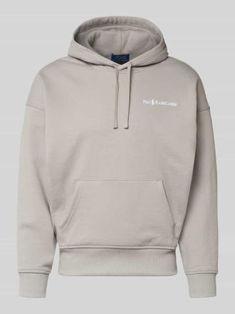 Polo Ralph Lauren Relaxed Fit Hoodie mit Label-Stitching und K&auml;nguru-Tasche