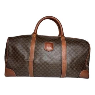 Celine Pre-owned Leder Weekend-Tasche - - Pre-owned - Damen - Braun - ONE SIZE