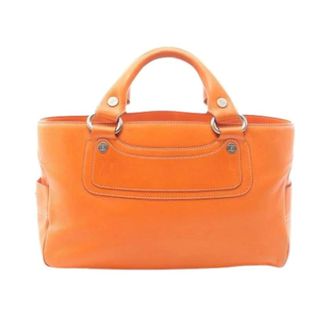 Celine Sac &agrave; main vintage Pre-owned - Femme - Pre-owned - Orange - Taille: ONE Size