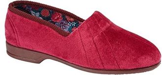 Sleepers Audrey III - Chaussons en velours - Femme (39 EUR) (Bordeaux)