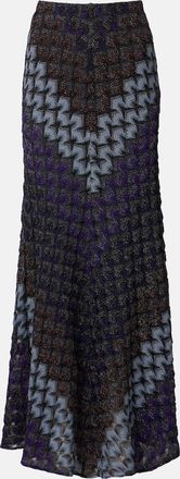 Missoni Jupe longue en lam&eacute;