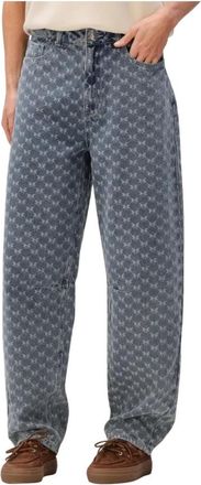 Minus Straight Hosen - - Trousers - Damen - Blau - L