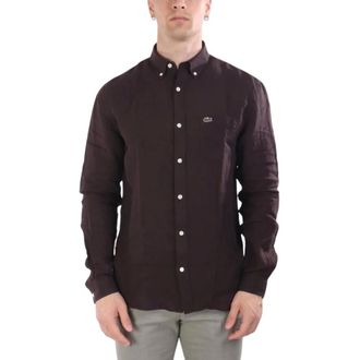 Lacoste Herren, Shirts, Braun, 2XSGr&ouml;&szlig;e