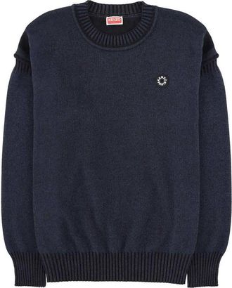 Kenzo Pull Col Rond - Noir