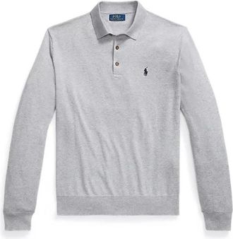 Polo Ralph Lauren Homme, Pulls, Gris, Taille: S Vesta V-Neck Knit