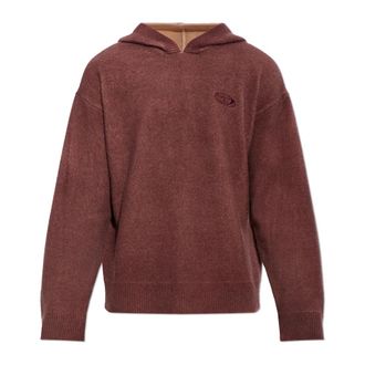 Diesel K-Pickled Woll-Sweatshirt - - Sweatshirts & Hoodies - Herren - Rot - L