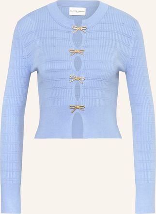 Claudie Pierlot Claudie Pierlot Pullover Manivelle Mit Cut-Outs blau