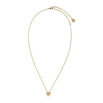Versace Femme, Accessoires, Jaune, Taille: ONE Size Collier Medusa en Métal Doré