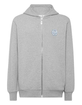 Philipp Plein Kapuzen-Sweatjacket Iconic Plein