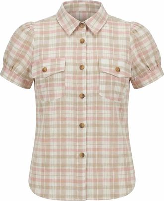 Lind Femme, Blouses et Chemises, Multicolore, Taille: 38/40 FR Chemises