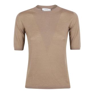 Max Mara Femme, Pulls, Brun, Taille: 36 FR Gerico Sweater