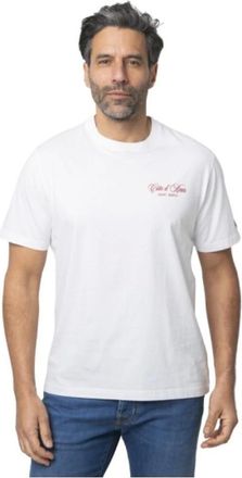 MC2 Saint Barth Homme, Tops, Blanc, Taille: 3XL C&ocirc;te dAzur Illustration T-shirt