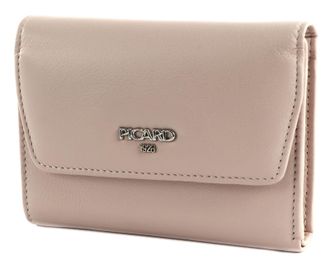 Picard Bingo Geldb&ouml;rse f&uuml;r Damen aus hochwertigem Leder in der Farbe Rosenquarz, Ma&szlig;e: 10x13x2 cm, 88823422D8