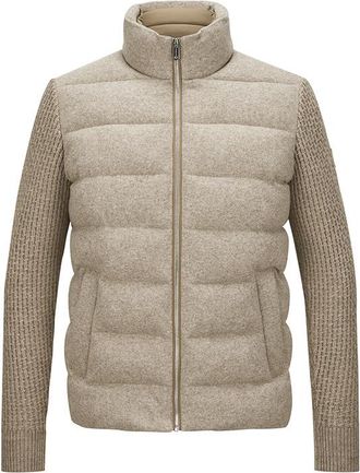 Milestone Herren Jacke beige unifarben