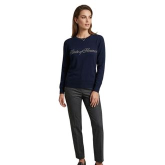 Conte Of Florence Damen, Strickwaren, Blau, MGr&ouml;&szlig;e