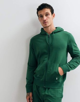 Polo Ralph Lauren sweat &agrave; capuche lounge-Vert