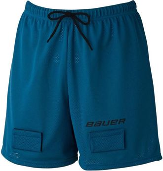 Bauer Women&acute;s Mesh Jill (Tiefschutz) Short Senior, Gr&ouml;&szlig;e:S, Farbe:blau
