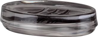 Sealskin Mood Seifenschale, Seifenablage aus Glas, Farbe: Grau, B x H x T: 137 x 29 x 100 mm