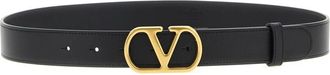 Valentino Garavani Femme, Accessoires, Noir, Taille: 95 CM VLogo Signature Belt