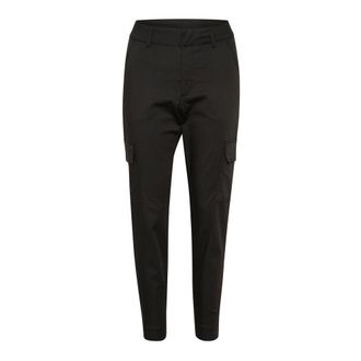 Kaffe Pantalon Cargo Noir Profond - Femme - Pantalons - Noir - Taille: 38 FR