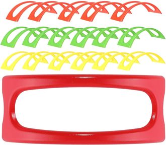 Generic Einzelne Taco Halter F&uuml;r Partys | 18 St&uuml;ck Sandwich St&auml;nder | Kleine Taco St&auml;nder | F&uuml;r Familienfeiern Geburtstag Sommer BBQs Filmabend Picknick im Fr
