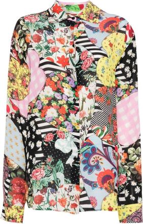 Moschino Femme, Blouses et Chemises, Multicolore, Taille: 38 FR Chemises
