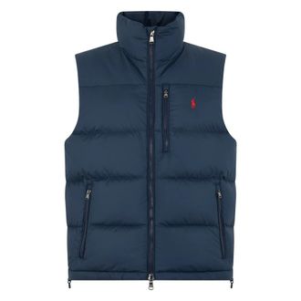 Polo Ralph Lauren Gesteppte Weste - - Jackets - Herren - Blau - 2XL
