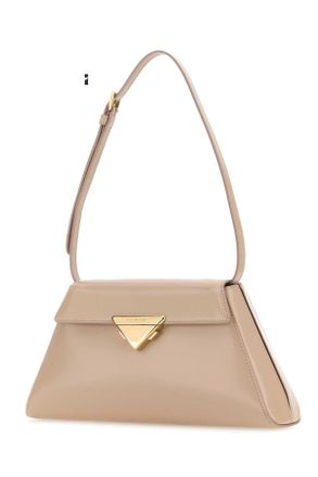 Prada Womens Powder Pink Leather Shoulder Bag Ninfea Vitello Borse A Mano