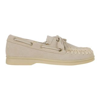 Mou Femme, Chaussures, Beige, Taille: 38 EU Mocassin en daim