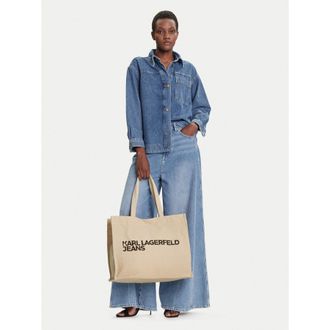 Karl Lagerfeld Handtasche KARL LAGERFELD A1W50002 Beige