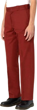Dickies Homme, Pantalons, Rouge, Taille: W28 L28 Straight Pantalons
